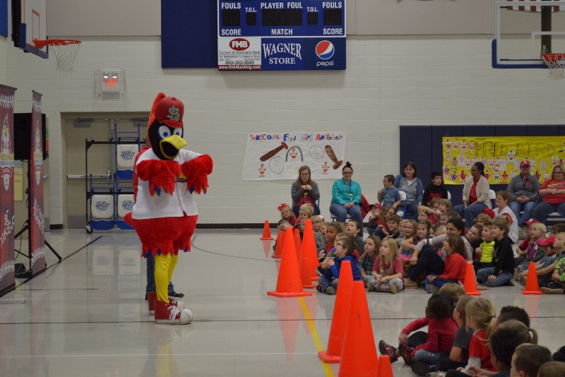 Lonedell R-XIV - Fredbird Visits School