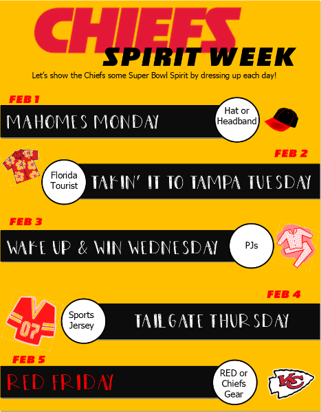 Lonedell R-XIV - Chiefs Spirit Week