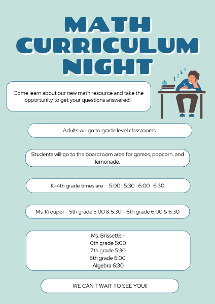 Lonedell R-XIV - Math Curriculum Night